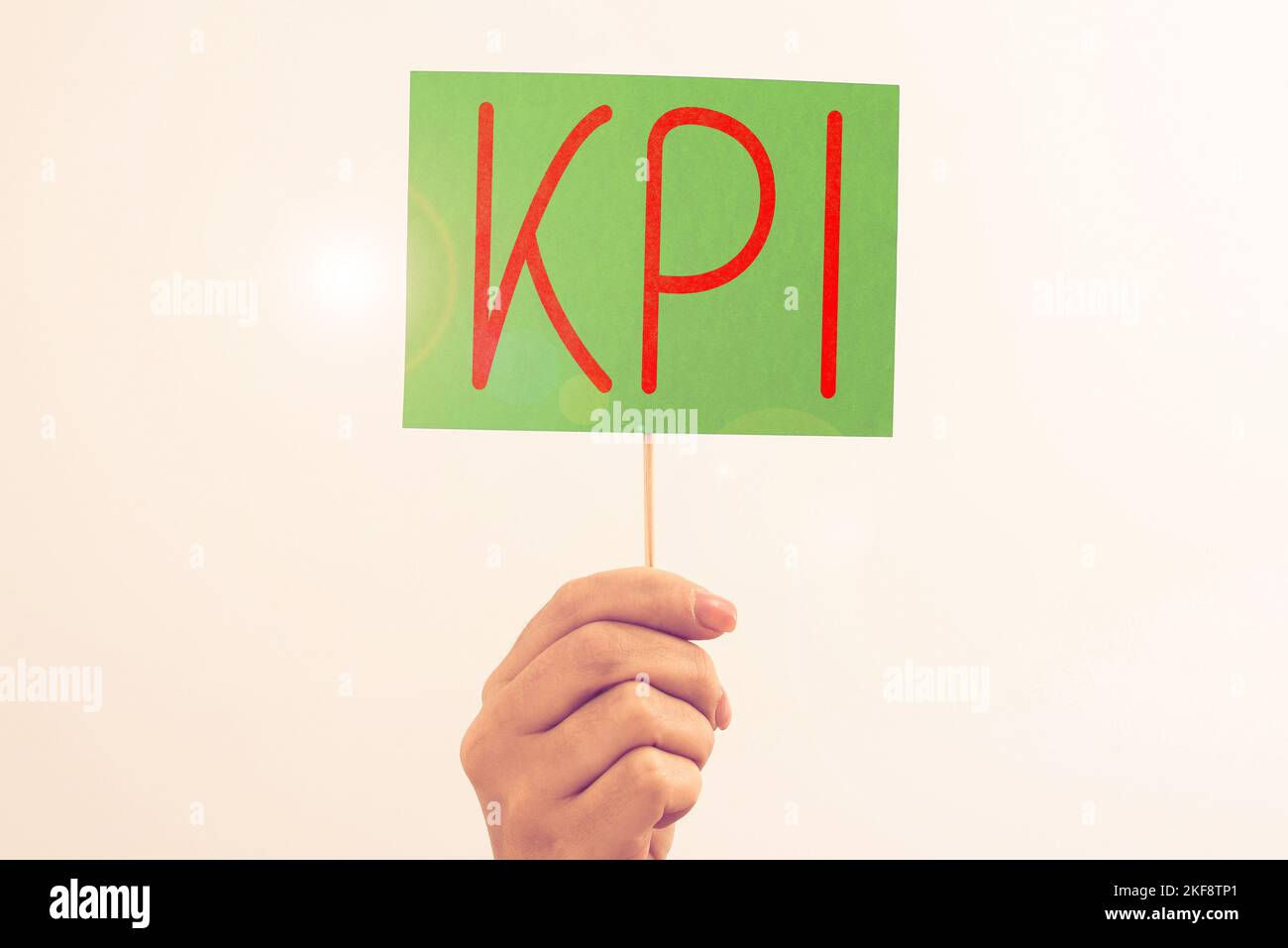 Conceptual display Kpi. Business overview demonstrates how effectively ...