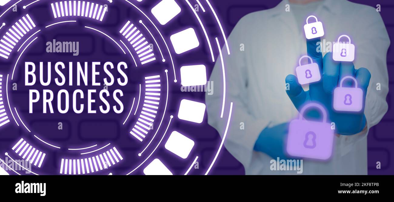 Conceptual display Business Process. Business idea implemented to ...