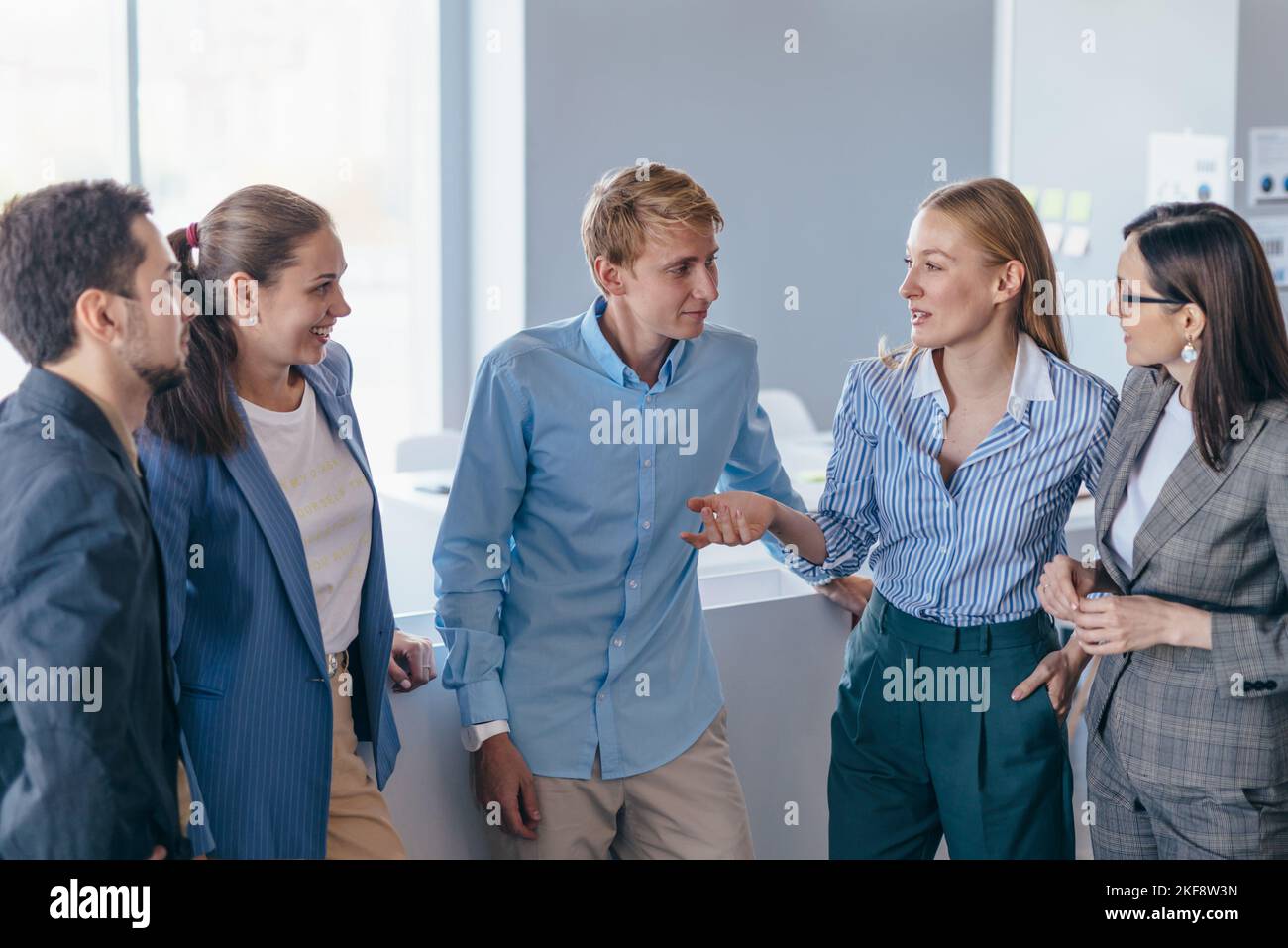 Professional employees during working hi-res stock photography and ...