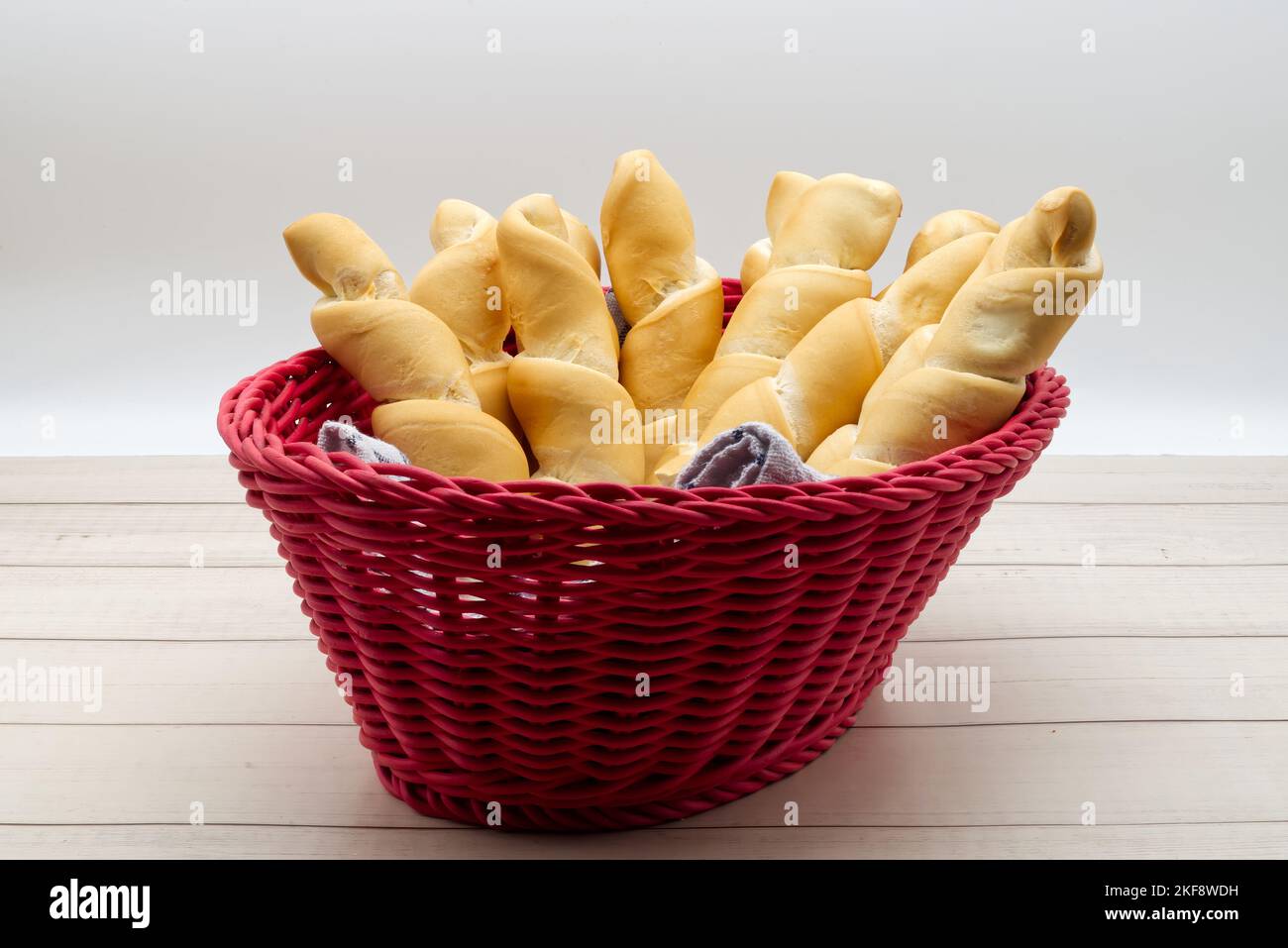 Italian bread Crocetta Ferrarese. Traditional bread from Ferrara, also ...