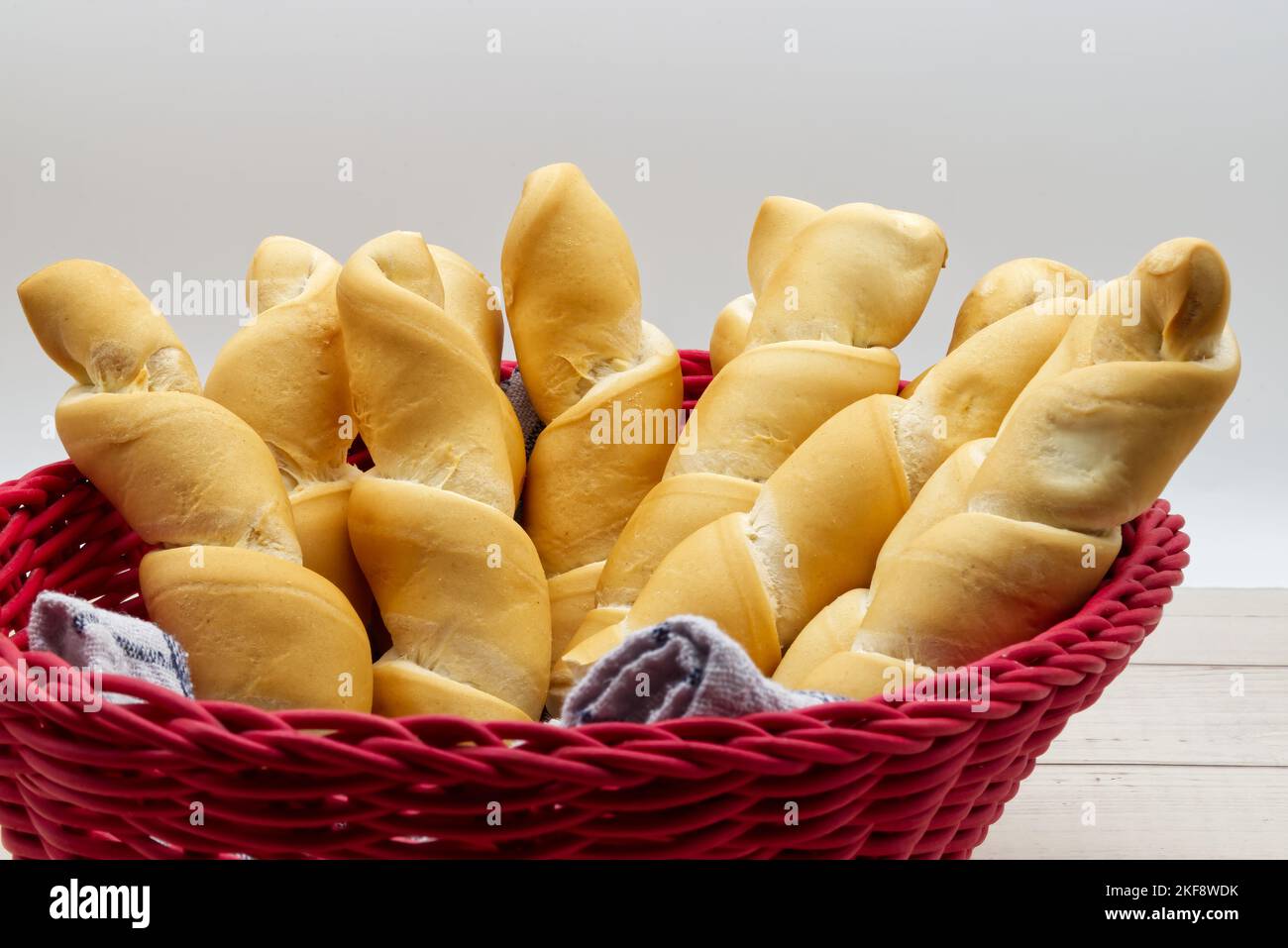 Italian bread Crocetta Ferrarese. Traditional bread from Ferrara, also ...