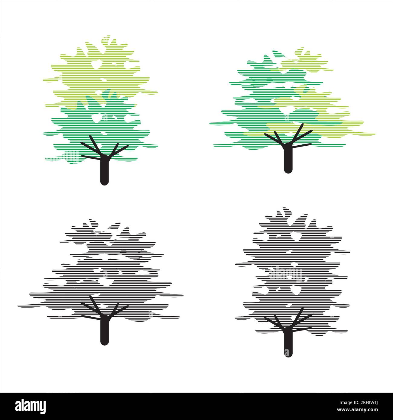 Tree shade Stock Vector Images - Alamy