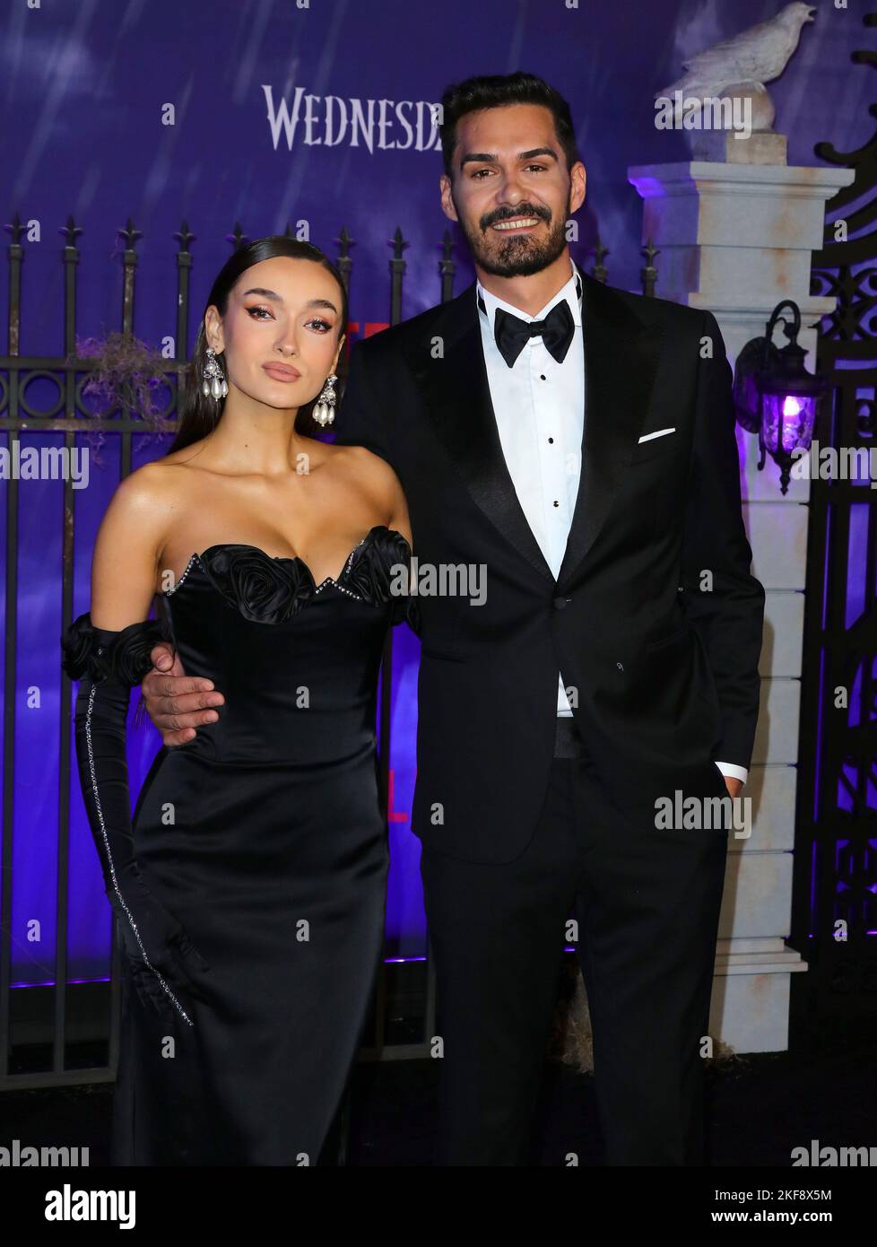 George Burcea arrives at Netflix WEDNESDAY Premiere Event held at ...