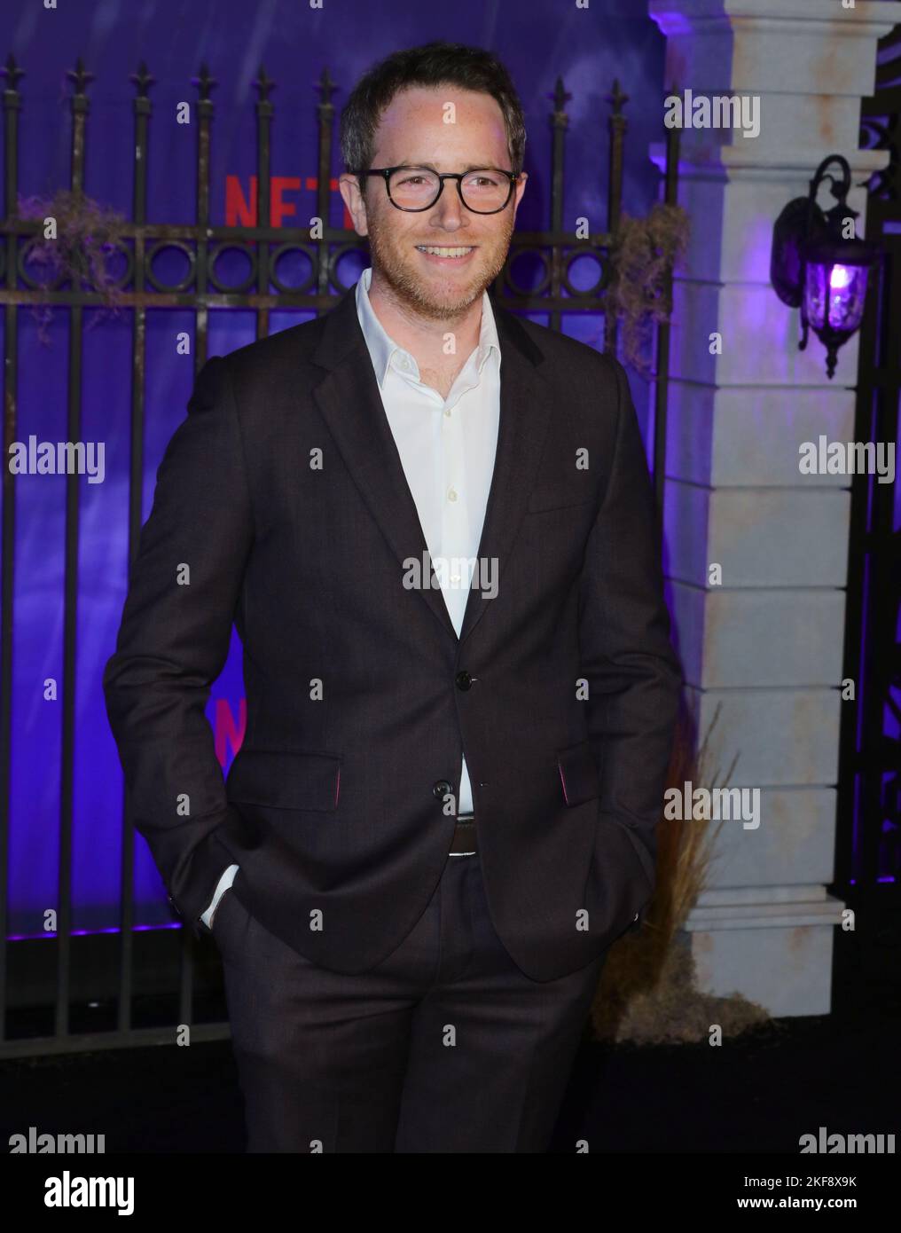 Andrew Mittman arrives at Netflix WEDNESDAY Premiere Event held at ...