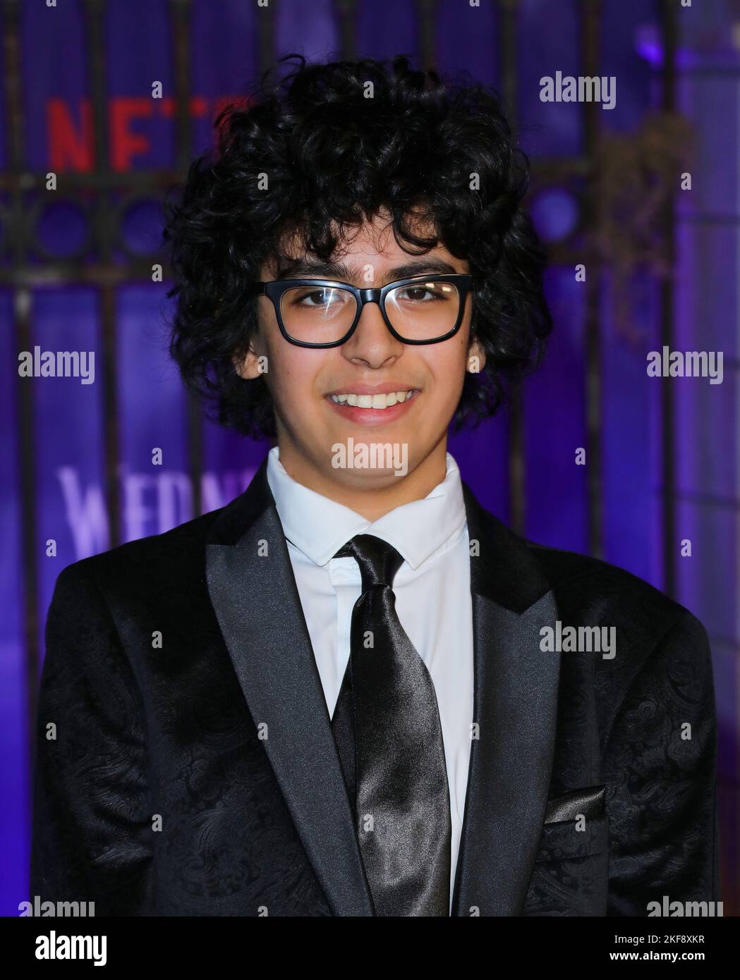 Moosa Mustafa arrives at Netflix WEDNESDAY Premiere Event held at ...