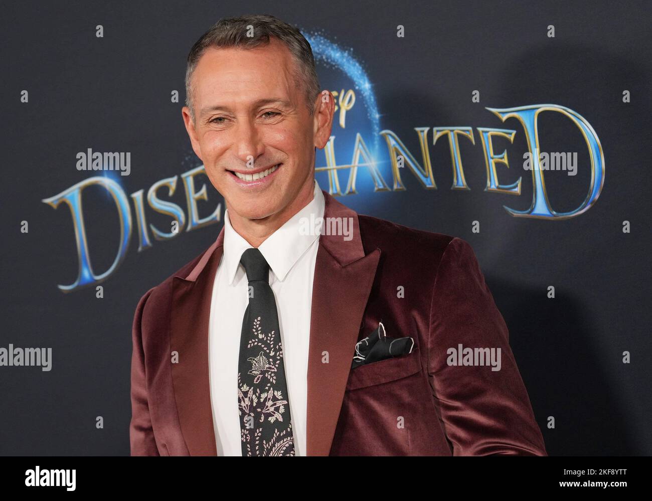 Adam Shankman arrives at the Disney's DISENCHANTED Premiere held at the ...