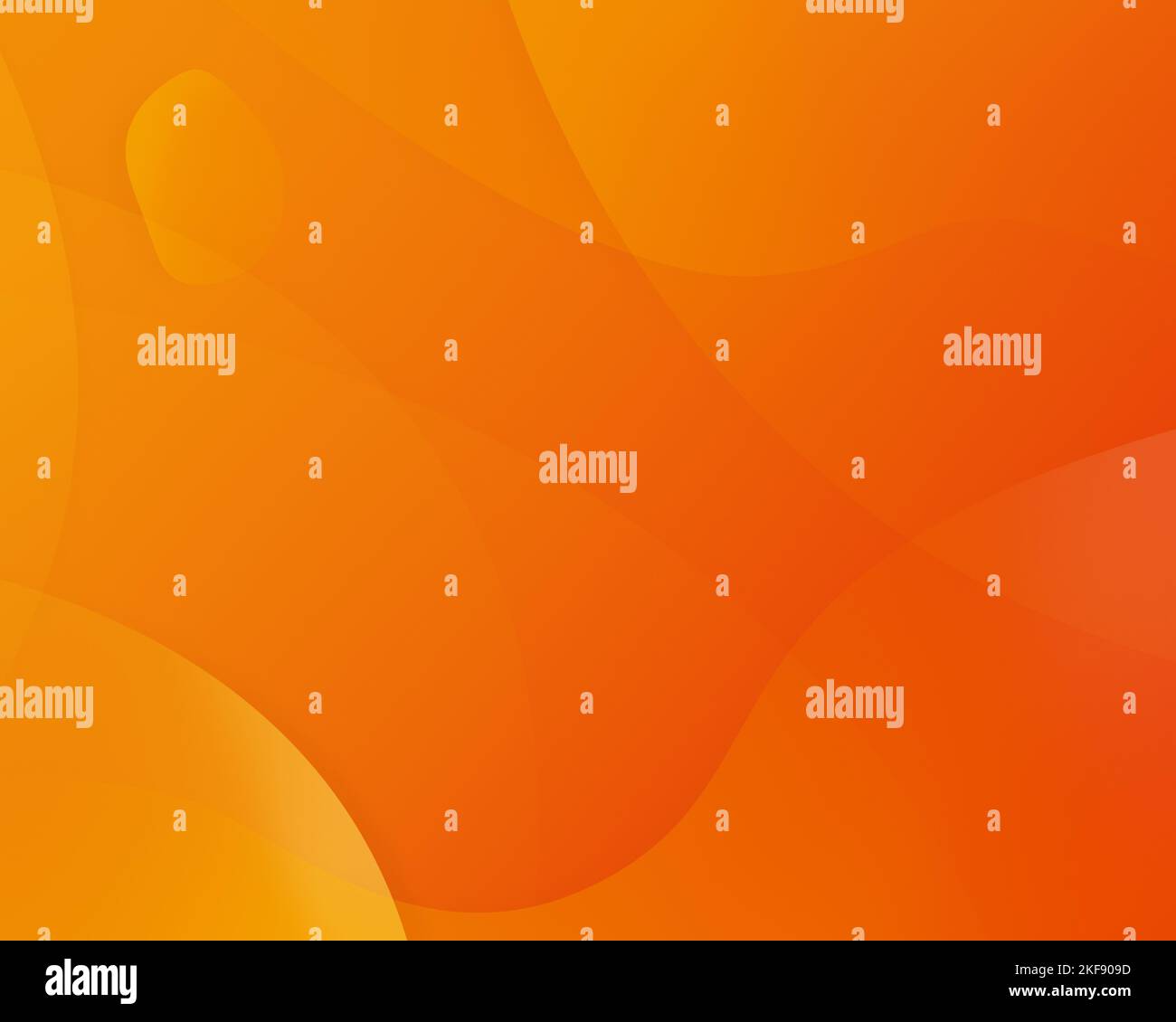 Orange flowing, fluid and transparent layered dynamic shapes and ...