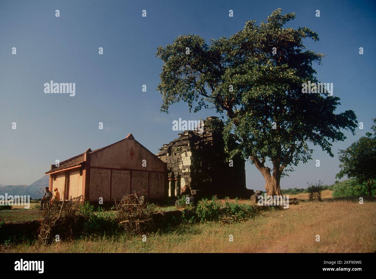 Khireshwar Temple Shivas mandir at Malshej Ghat Maharashtra Stock Photo ...