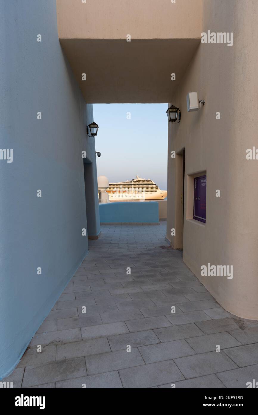The colorful Mina District at Old Doha Port in Doha, Qatar Stock Photo ...