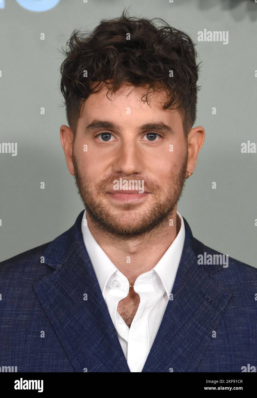 Los Angeles, California, USA 16th November 2022 Actor/singer Ben Platt ...