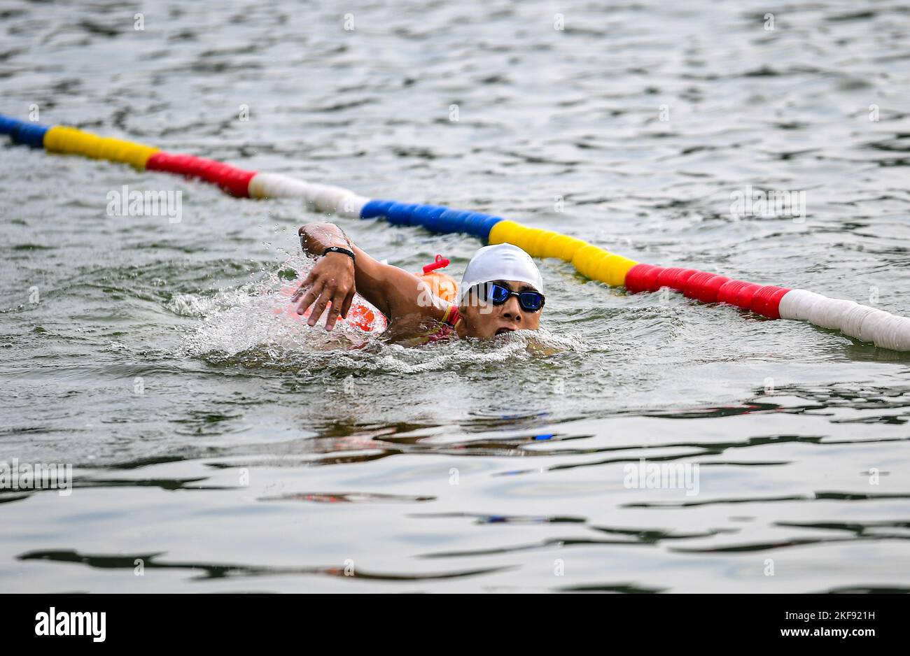 The 2022 Shenyang Triathlon Games starts in Wulihe Park in Shenyang ...