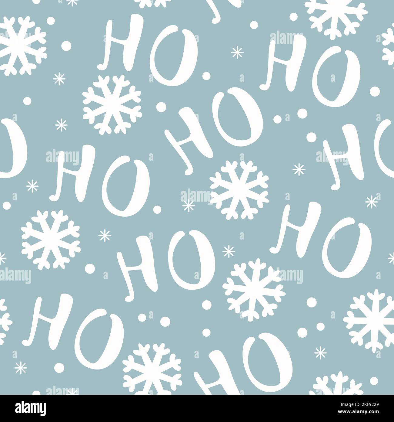 Blue christmas pattern Stock Vector Images - Alamy