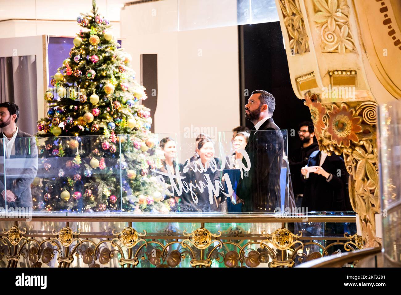 Paris, France on November 16, 2022. Head of the department store ...