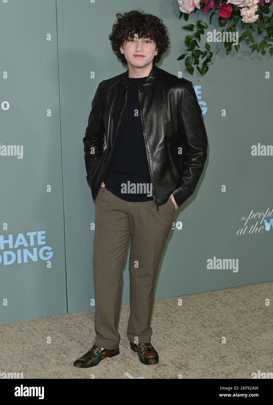 Los Angeles, USA. 16th Nov, 2022. August Maturo at the premiere for ...