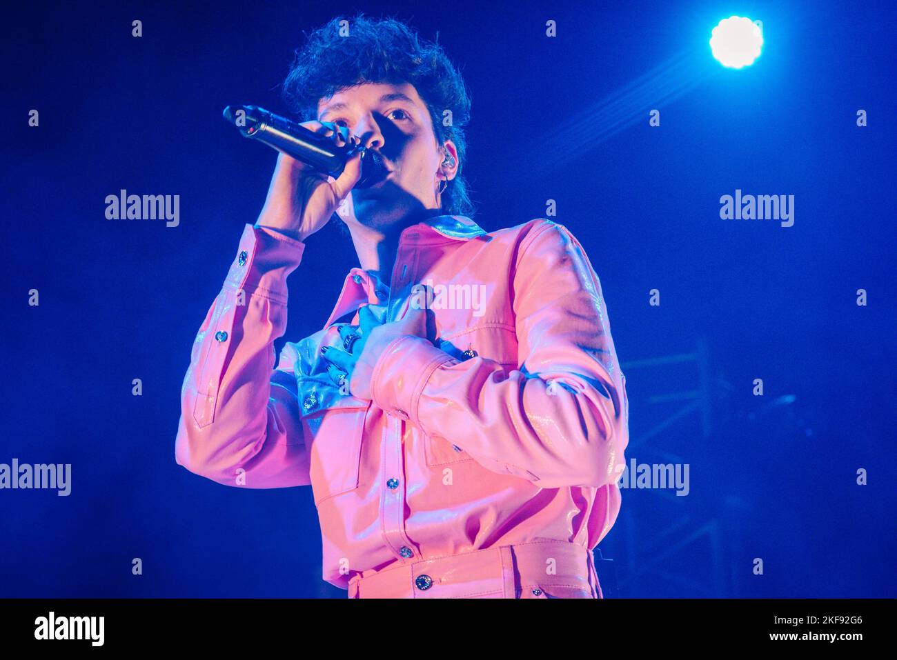 Milan, Italy. 16th Nov, 2022. Luigi Strangis during Luigi Strangis ...