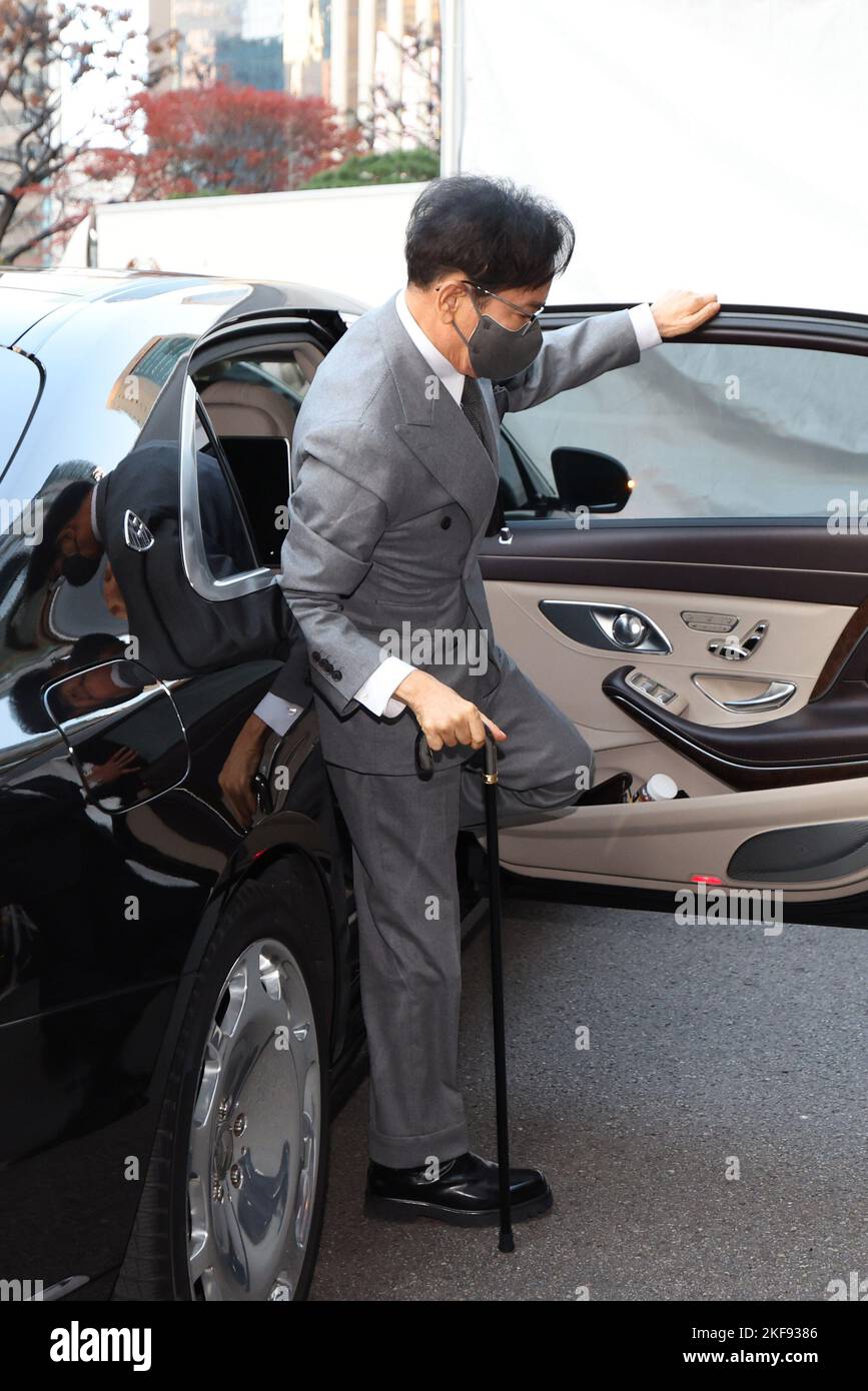 17th Nov, 2022. Biz leaders' meeting with Saudi crown prince CJ Group ...