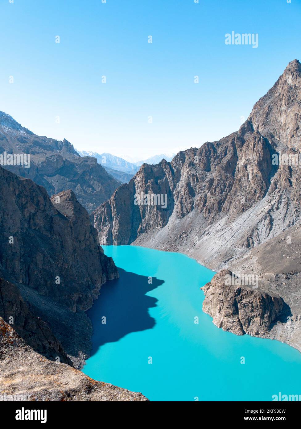 Scenery at Attabad Lake in the Pakistani-Administered Kashmir Region of ...