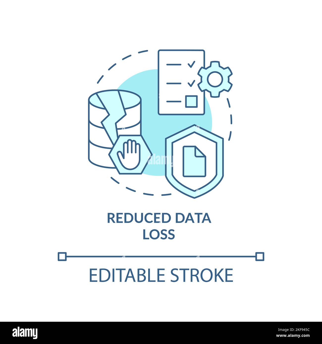 Data loss protection Stock Vector Images - Alamy