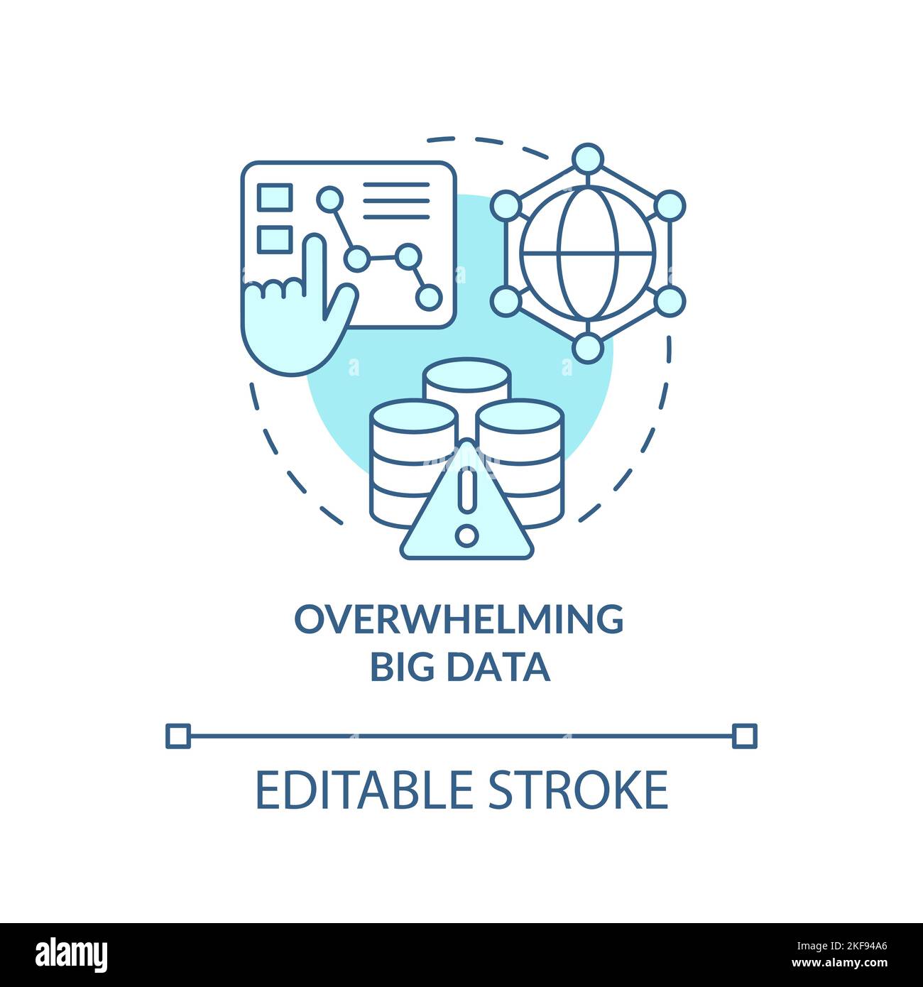 Overwhelming overload Stock Vector Images - Alamy