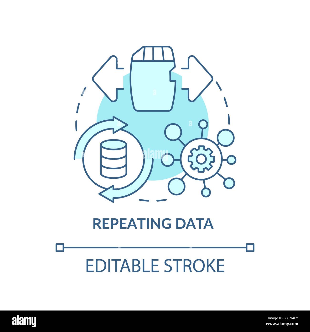 Information concept data overload Stock Vector Images - Alamy