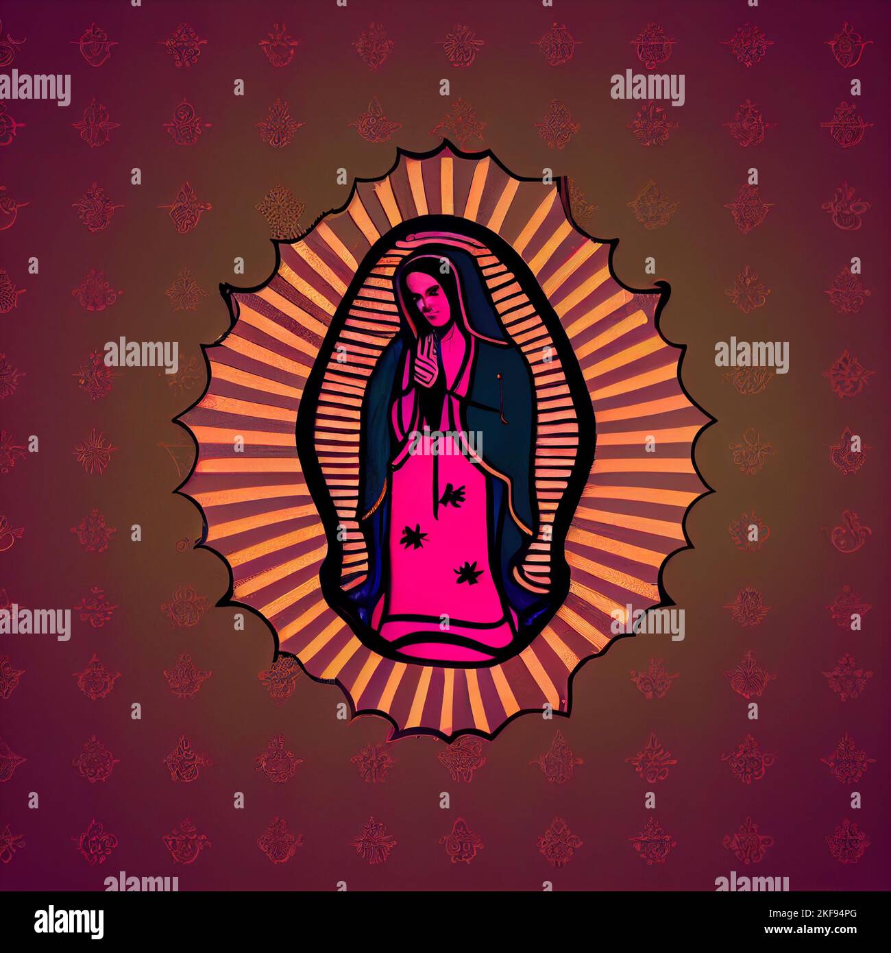 Holy mary cartoon design hi-res stock photography and images - Alamy