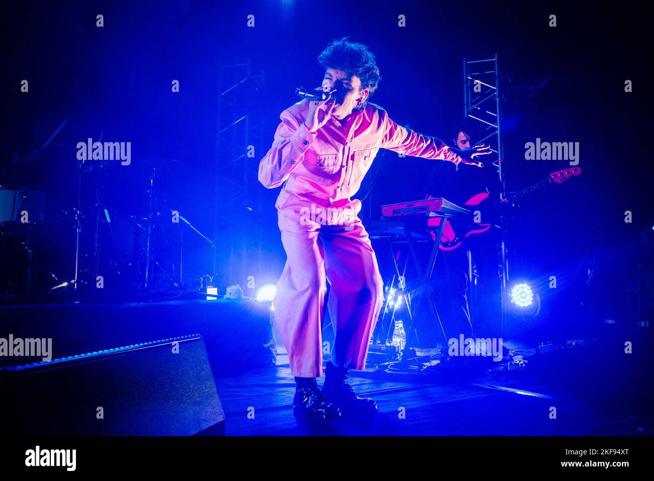 Alcatraz, Milan, Italy, November 16, 2022, Luigi Strangis on stage ...
