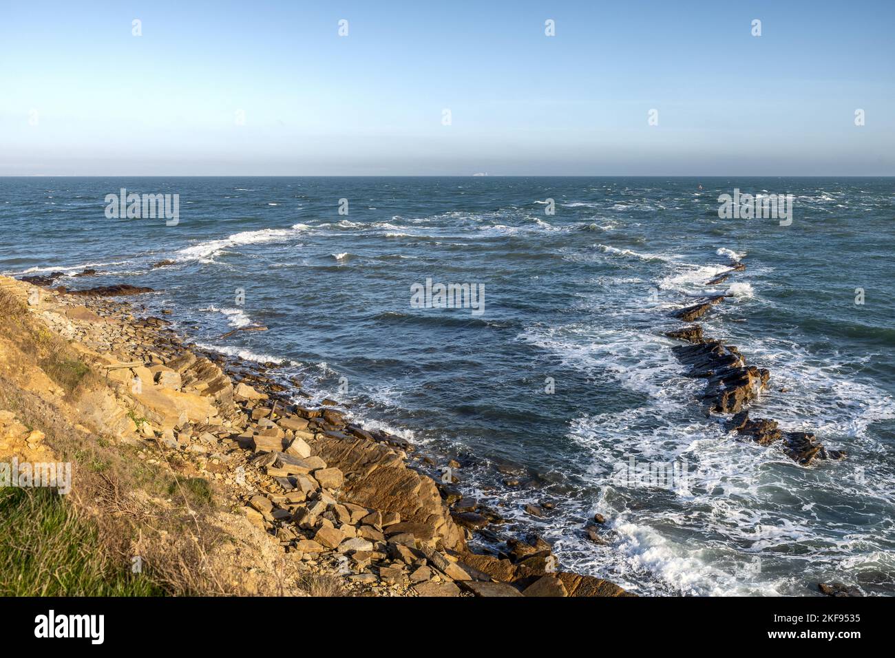 Late afternoon, autumn, Peveril Point, Swanage, Dorset, UK Stock Photo ...