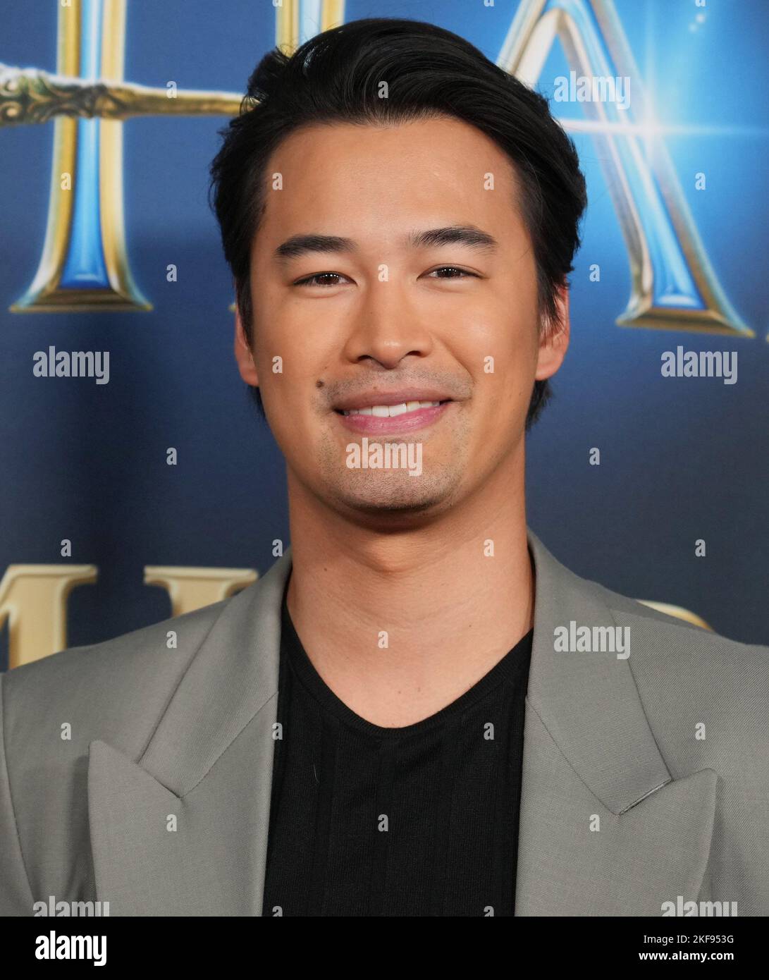 Jordan Rodrigues arrives at the Disney's DISENCHANTED Premiere held at ...