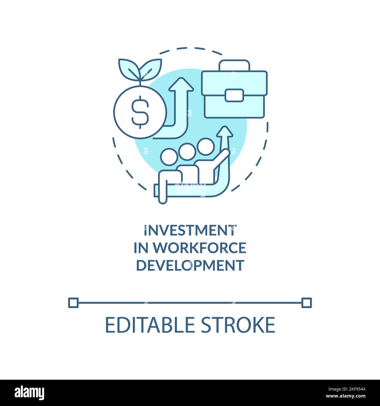 Sustainable workforce Stock Vector Images - Alamy