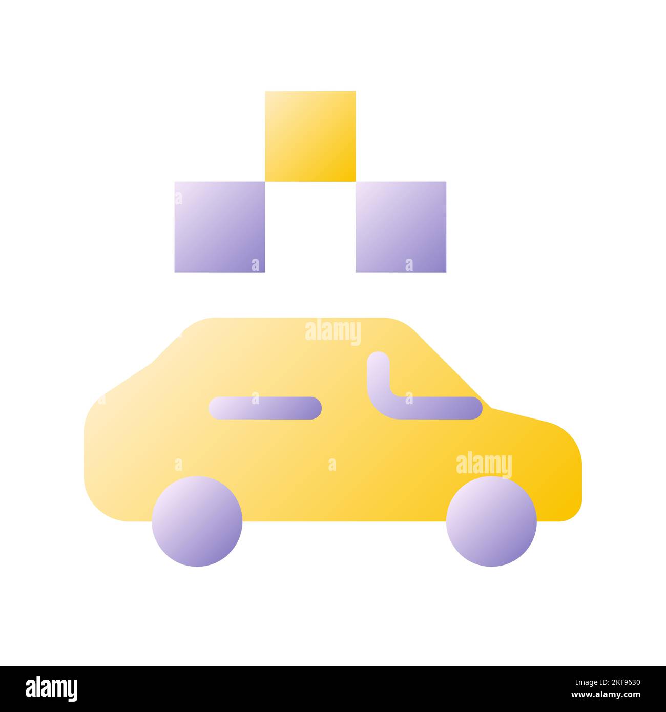 Checker cab logo hi-res stock photography and images - Alamy