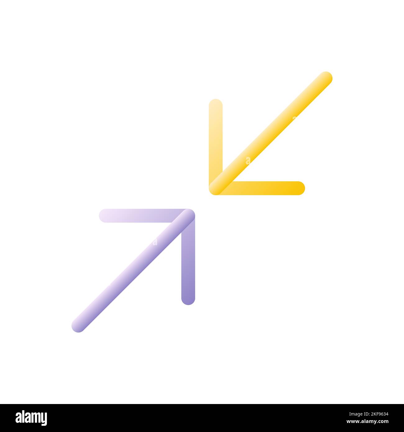 Minimizing symbol hi-res stock photography and images - Alamy