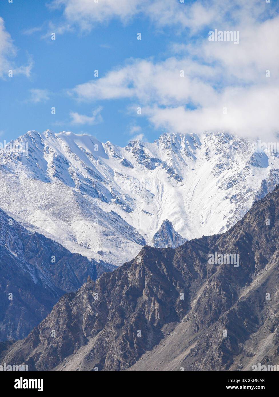Stunning Mountainous Landscape Karimabad in the Pakistani-Administered ...