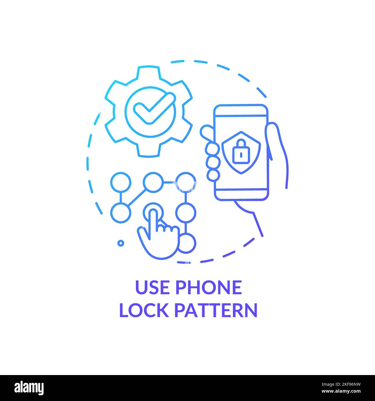 Cybersecurity pattern Cut Out Stock Images & Pictures - Alamy