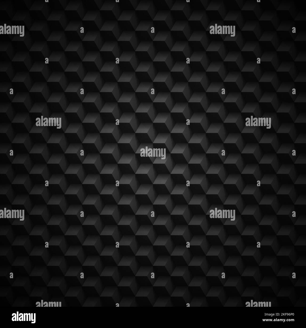 Abstract Geometric Technology Background. Black Texture with Shadow ...