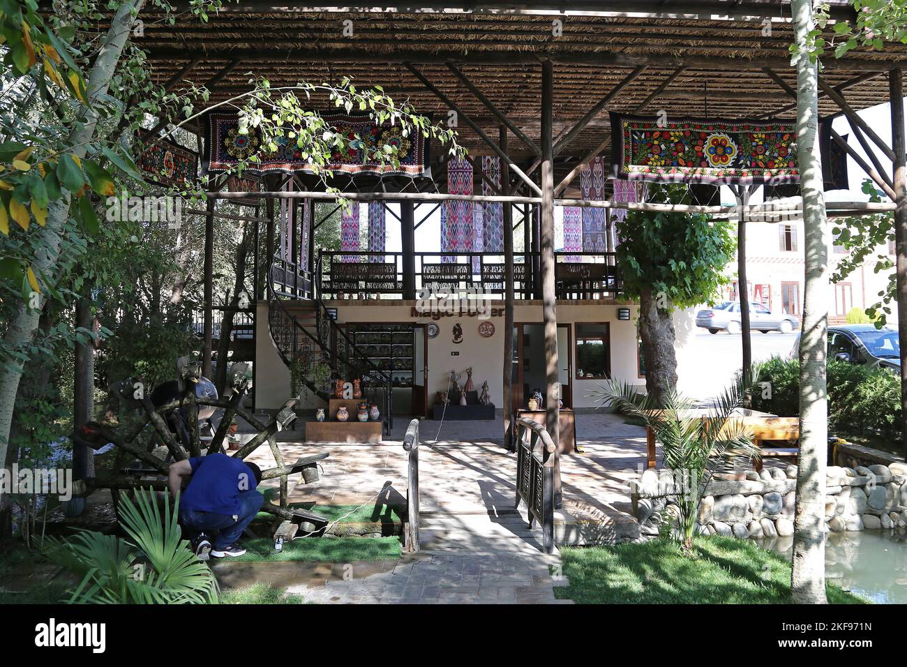 Pottery Workshop, Meros (Heritage) Paper Mill, Konighil, Samarkand ...