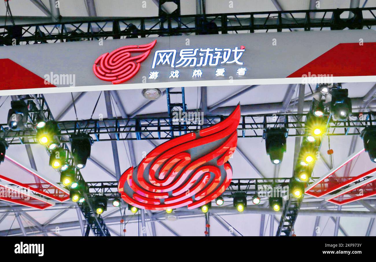 SHANGHAI, CHINA - AUGUST 2, 2019 - (FILE) The booth of NetEase Games at ...