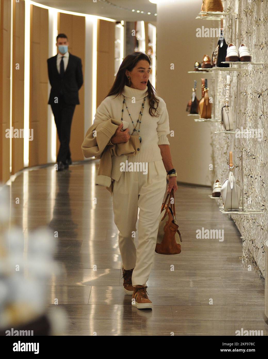 Milan, . 16th Nov, 2022. Milan, 11-16-2022 Fiona Swarovski surprised ...