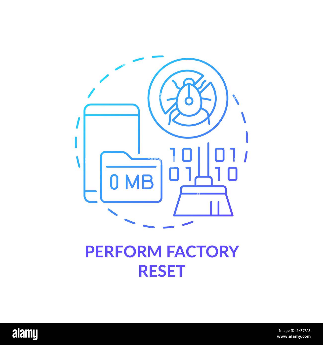 Factory reset image hi-res stock photography and images - Alamy