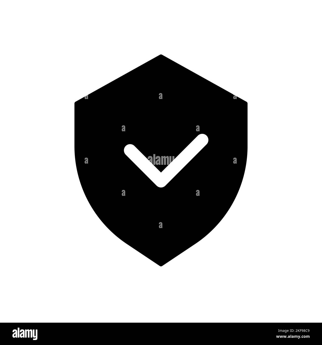 Cyber security black glyph ui icon Stock Vector Image & Art - Alamy