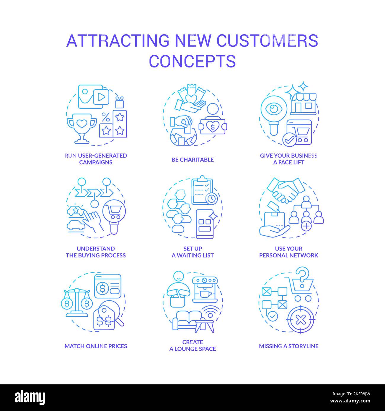 Find customers Stock Vector Images - Alamy