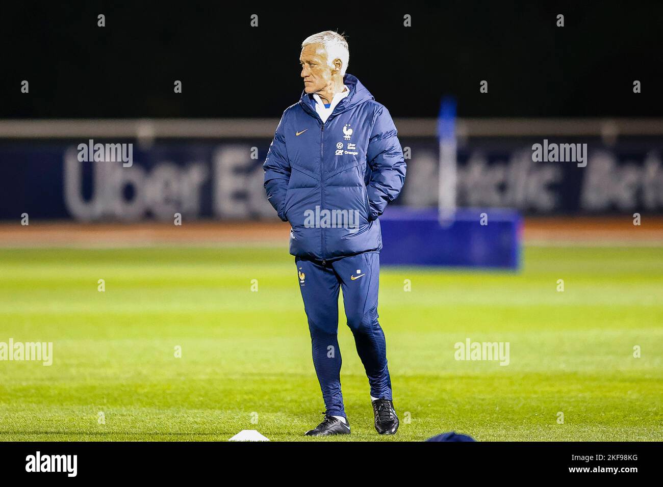 Clairefontaine-En-Yvelines, France - November 14: France Head Coach ...