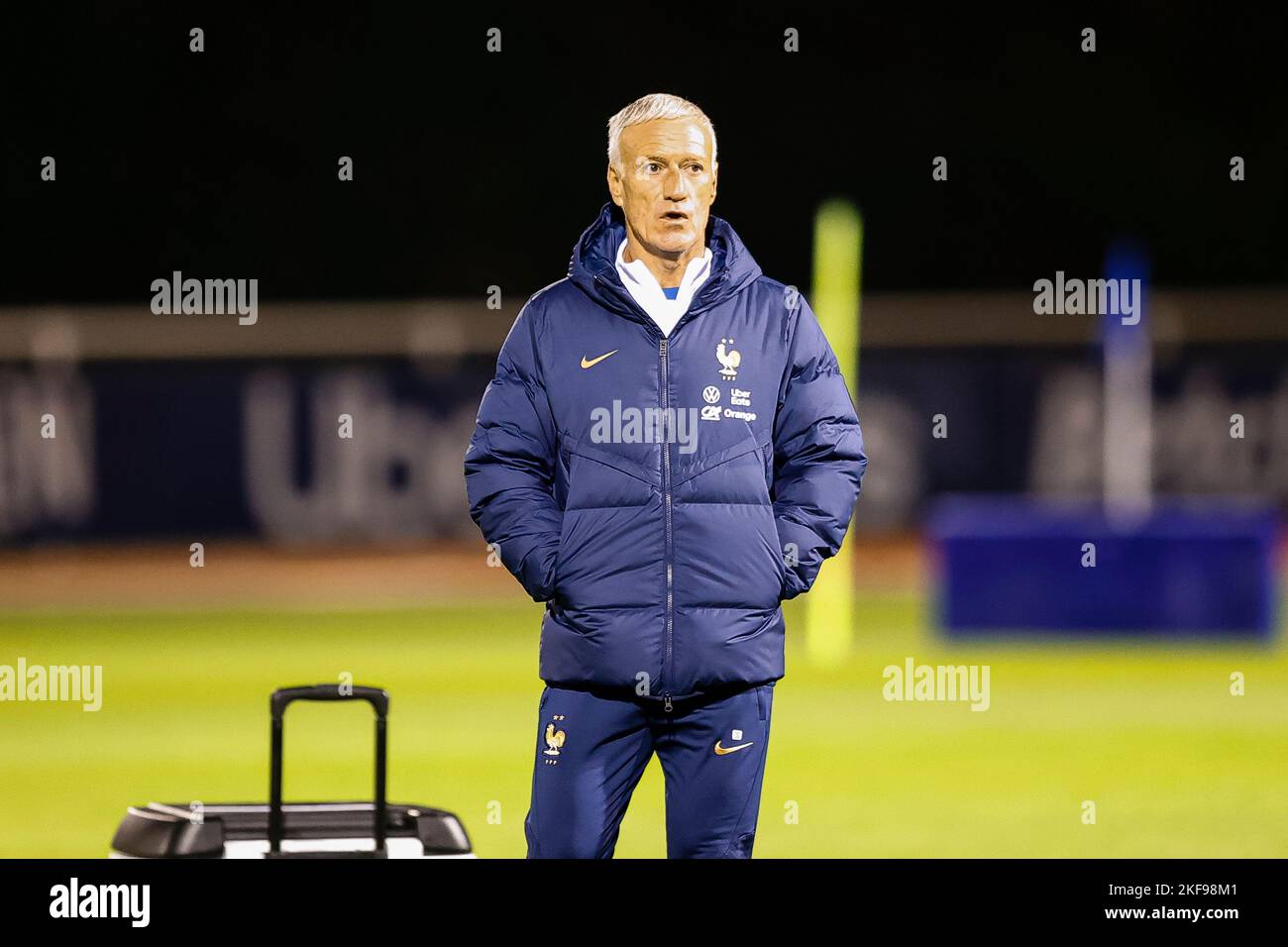 Clairefontaine-En-Yvelines, France - November 14: France Head Coach ...