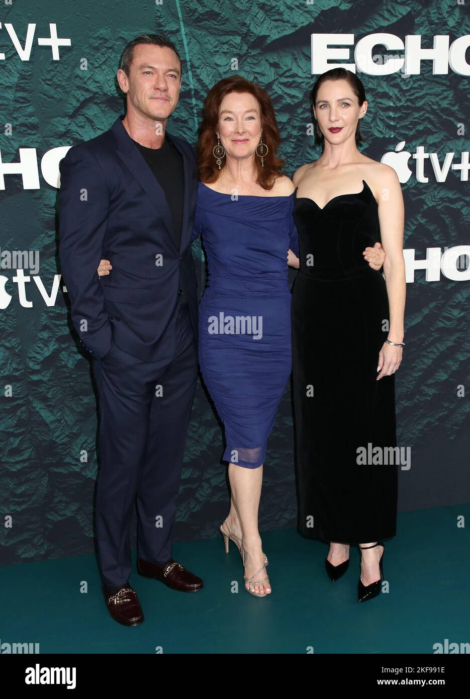 New York City, NY, November 16, 2022, Luke Evans, Valerie Mahaffey and ...