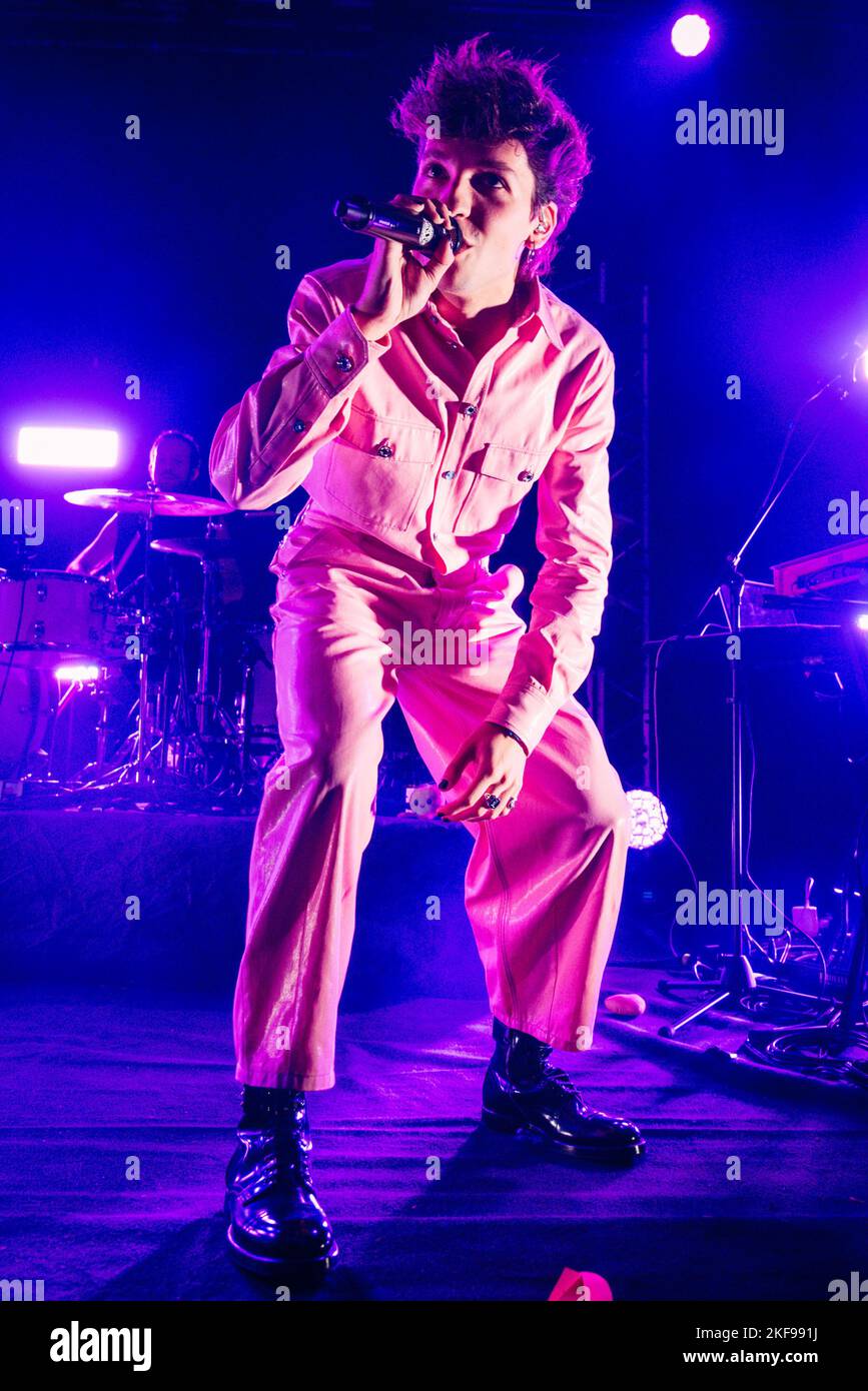 Alcatraz, Milan, Italy, November 16, 2022, Luigi Strangis during Luigi ...