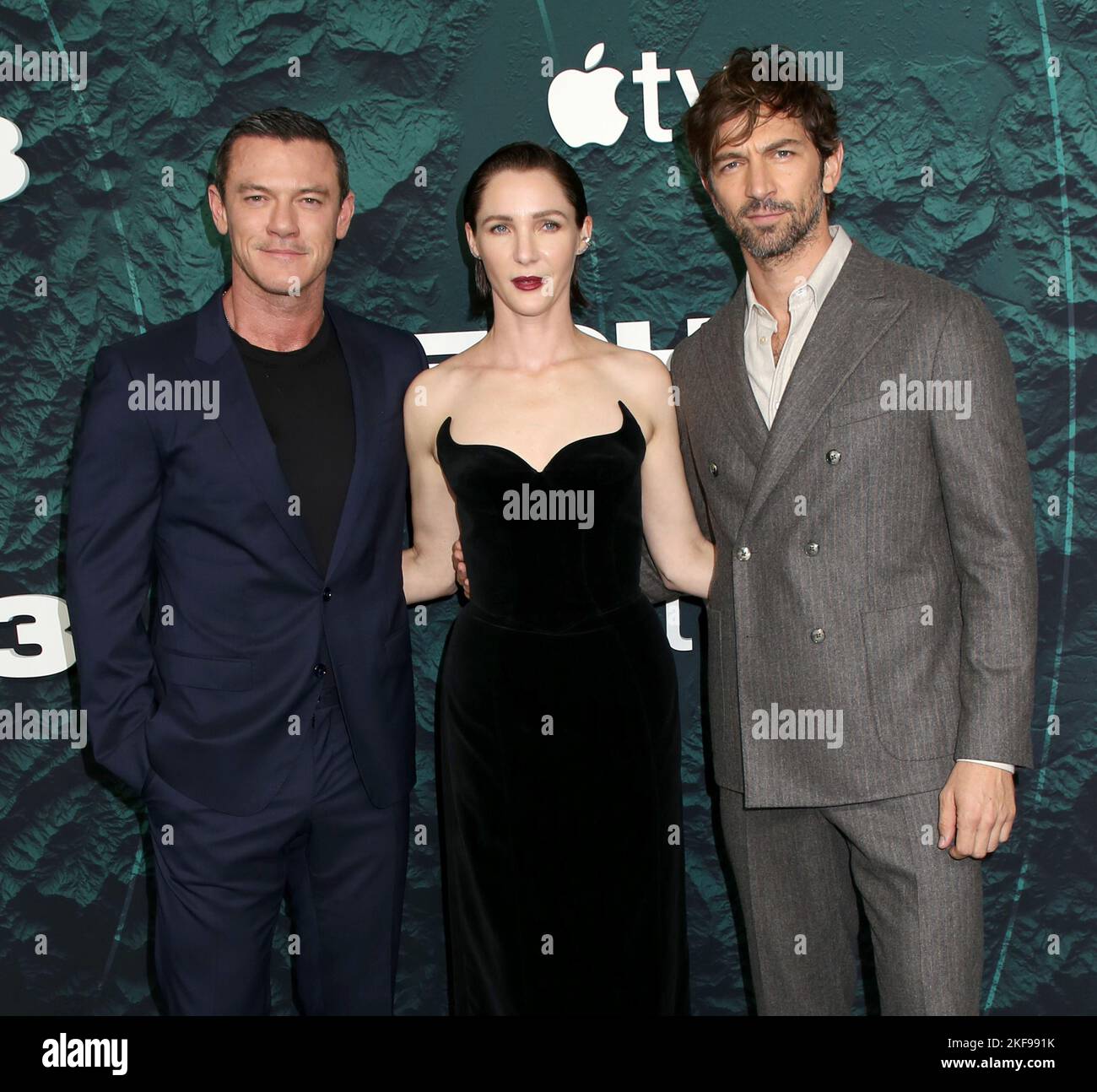 New York City, NY, November 16, 2022, Luke Evans, Jessica Ann Collins ...