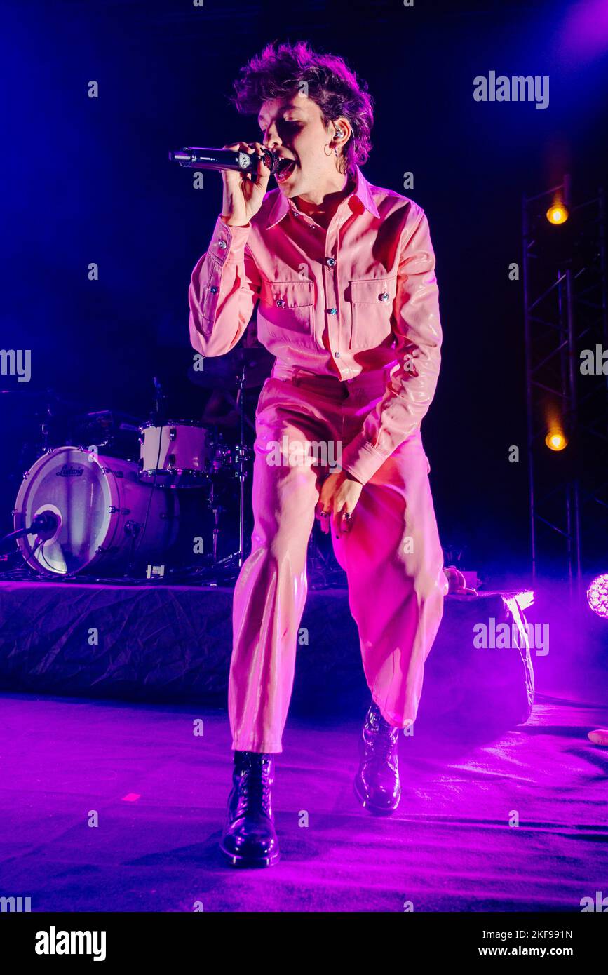 Alcatraz, Milan, Italy, November 16, 2022, Luigi Strangis during Luigi ...