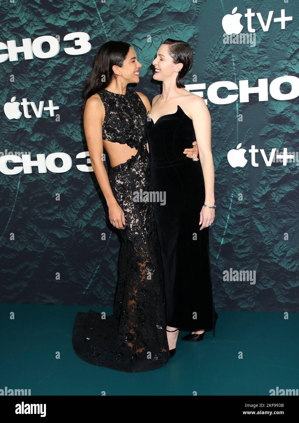 New York City, NY, November 16, 2022, Maria del Rosario and Jessica Ann ...