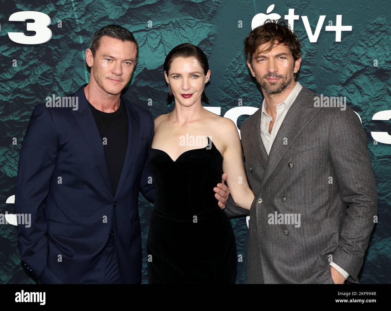 New York City, NY, November 16, 2022, Luke Evans, Jessica Ann Collins ...