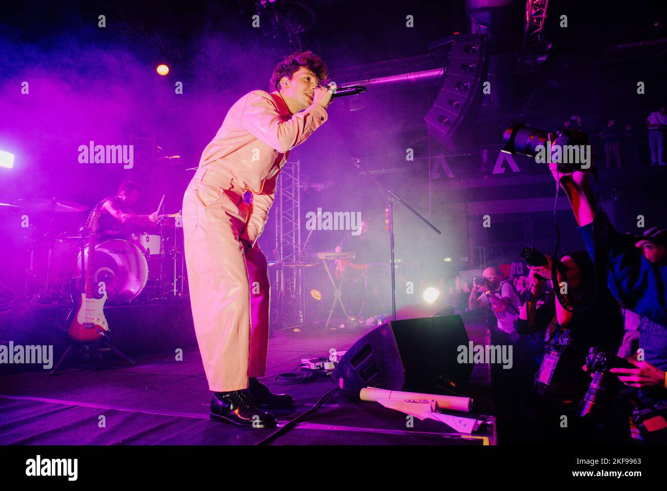Alcatraz, Milan, Italy, November 16, 2022, Luigi Strangis during Luigi ...