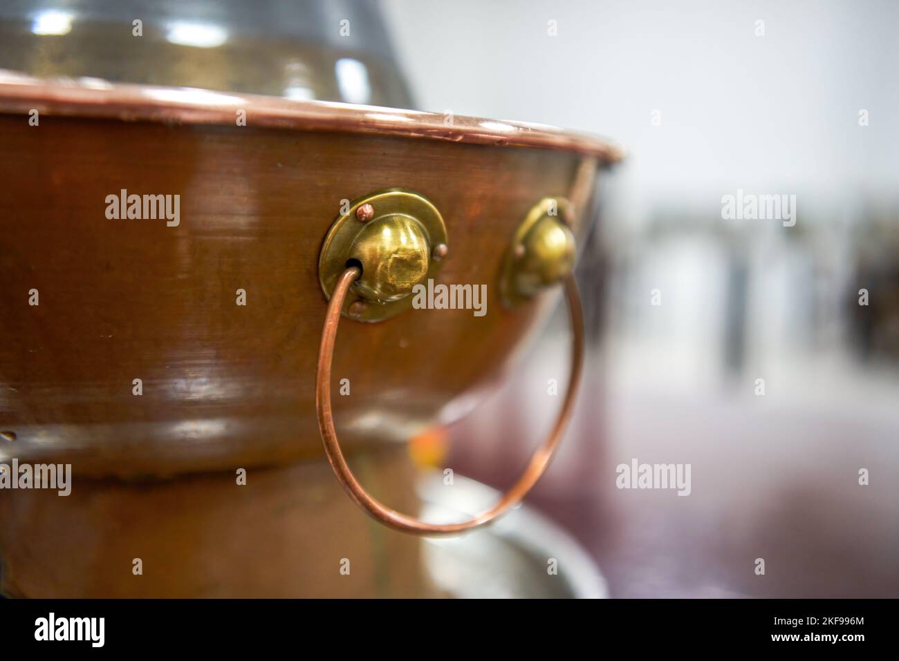 Traditional and delicious old Beijing copper pot mutton Stock Photo - Alamy